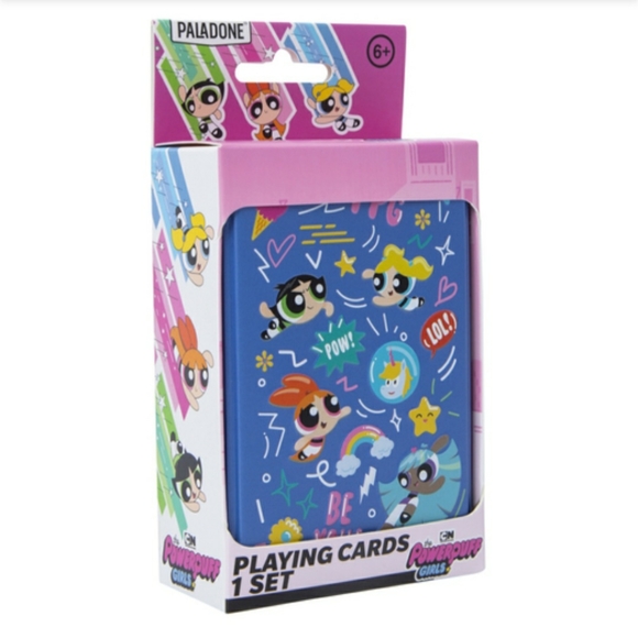 Toys | The Powerpuff Girls Playing Cards With Tin Case Nwt | Poshmark